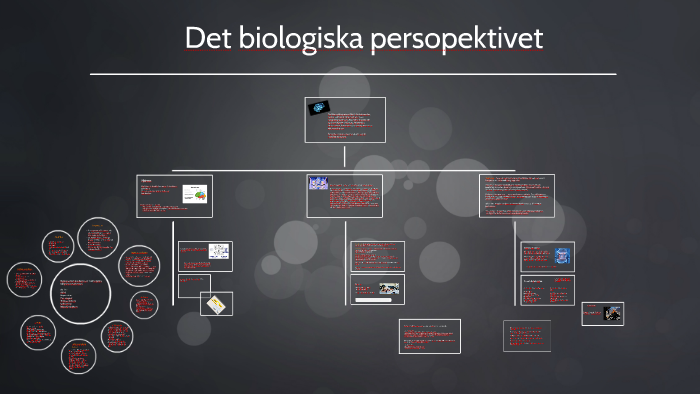 Det biologiska persopektivet by Catarina Riedel on Prezi