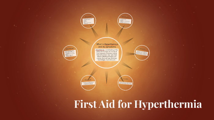 First Aid for Hyperthermia by Isabelle Herrera on Prezi