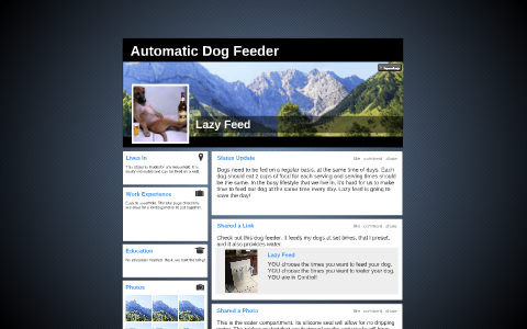 Automatic Dog Feeder by Zachary Goble on Prezi