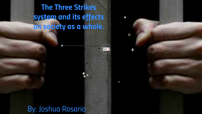 The Three Strikes law and its effect on society as a whole. by Joshua ...