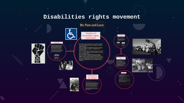 Timeline of disabilities rights movement by Pamela Patino on Prezi