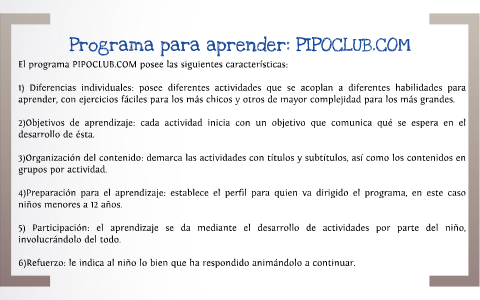 PROGRAMAS PARA APRENDER: CARACTERÍSTICAS, TUTORIALES Y PROGRAMAS ...