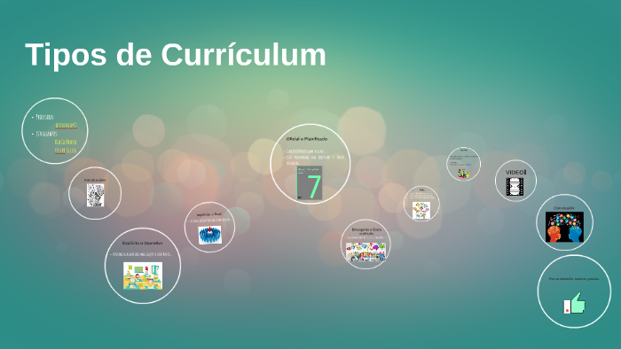 Tipos de Currículum by Rocío Bravo