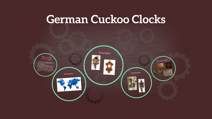 German Cuckoo Clocks by Ali Wesson