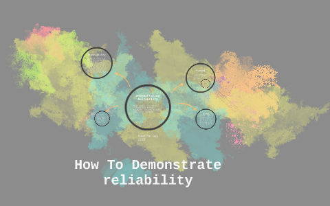 How To Demonstrate Reliability by Charlie Gay on Prezi