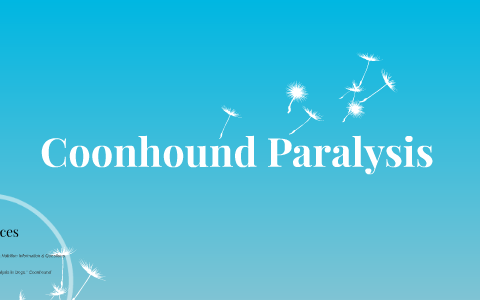 Coonhound Paralysis by Jennifer Hoxie on Prezi