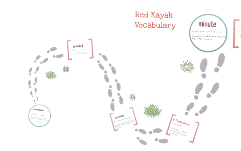 Red Kayak Vocabulary by Molly Johnson on Prezi