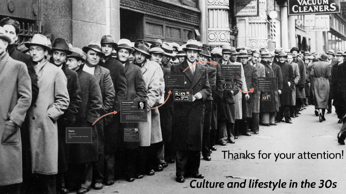 Culture and lifestyle in the 30s by Alex J. on Prezi
