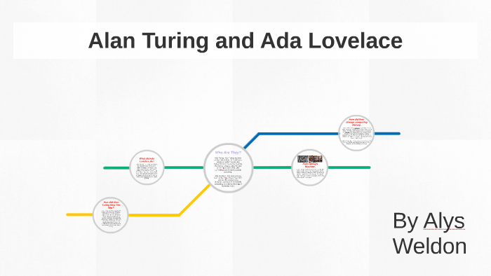 Alan Turing and Ada Lovelace by Alys Weldon on Prezi