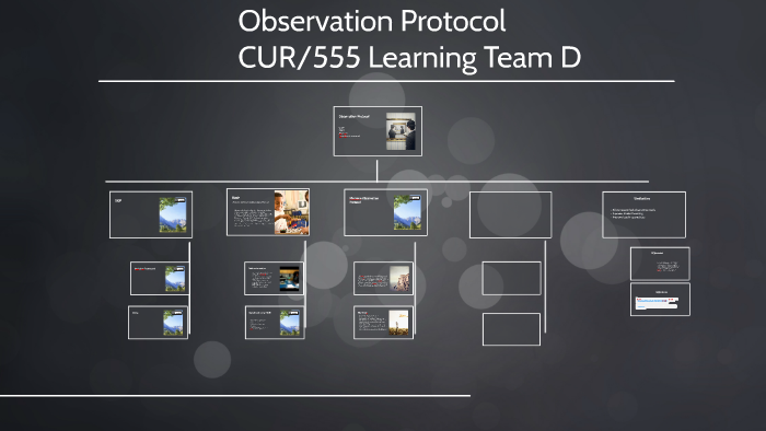 Observation Protocol by Amy Brownlee on Prezi