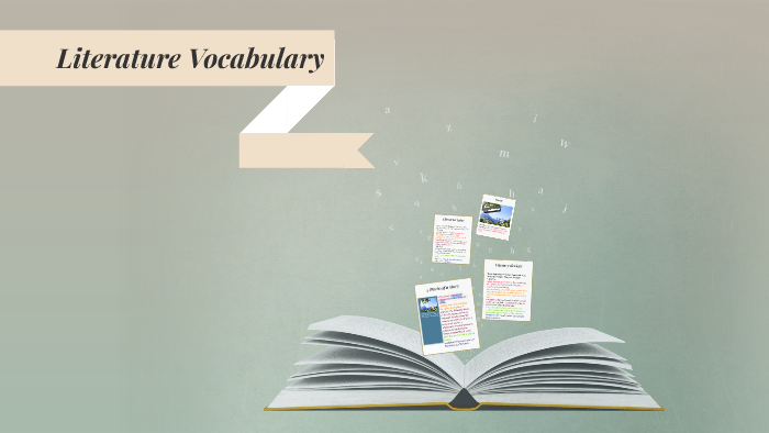Literature definitions by on Prezi