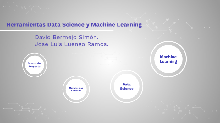 TFG Data Science & Machine Learning by David Bermejo Simón on Prezi