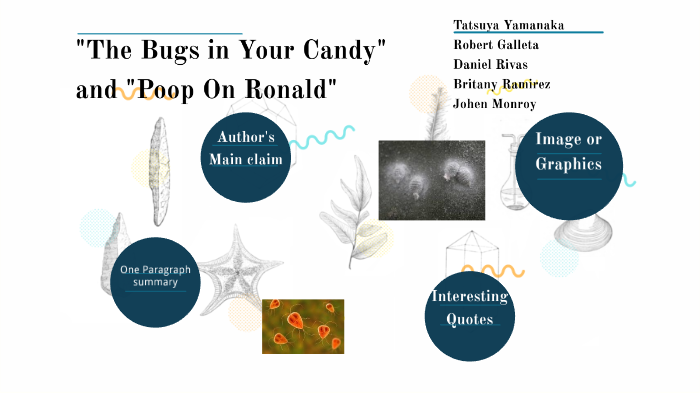 "the Bugs in Your Candy" and "Poop on Ronald" by TATSUYA YAMANAKA on Prezi