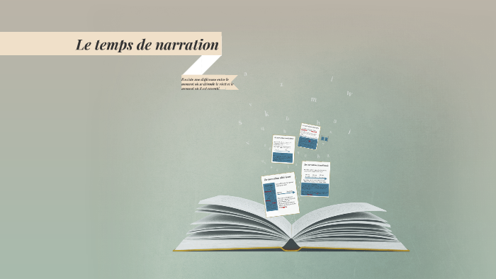 Le temps de narration by Eve Trepanier on Prezi