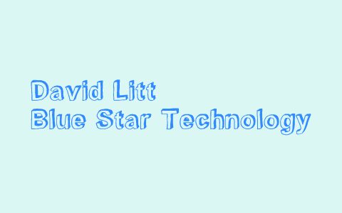 Blue Star Technology by Tony Wijs on Prezi