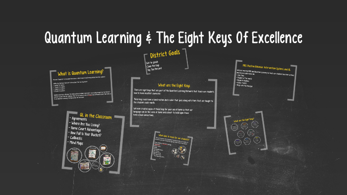 The Eight Keys of Excellence and Quantum Learning by Phil Glenn on Prezi