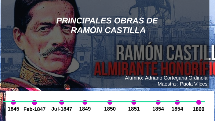 Principales Obras de Ramón Castilla by adriano cortegana on Prezi