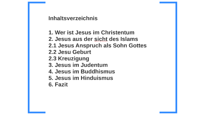 Welche Rolle spielt Jesus in den Weltreligionen by alina kaiser on Prezi