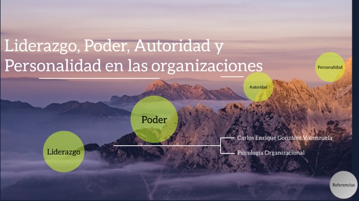 Liderazgo, Poder, Autoridad y Personalidad en las organizaciones by ...