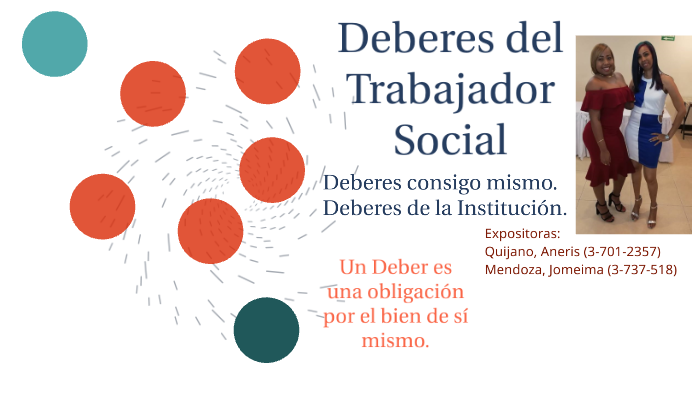 Deberes del Trabajador Social by Aneris Quijano Hassan on Prezi