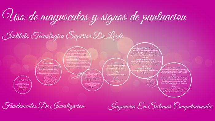 Uso de mayúsculas y signos de puntuación by manuel daniel carrera ...