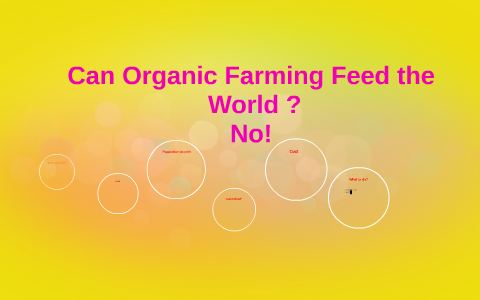 Can Organic Farming Feed the World ? by Amy Wywialowski on Prezi