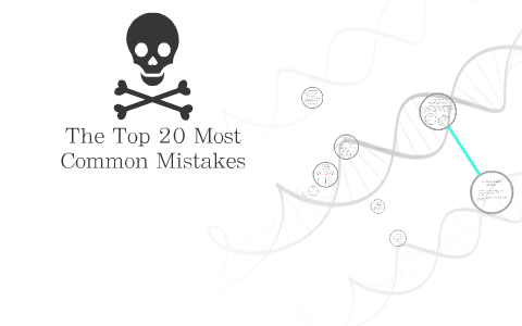 The Top 20 Most Common Mistakes by Guy Montagg on Prezi