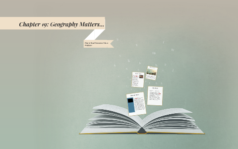 Chapter 19: Geography Matters... by Naoi Jones