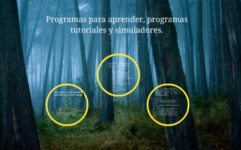 Programas para aprender, programas tutoriales y simuladores by Danny ...