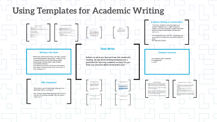 Using Templates for Academic Writing by Shoshannah Diehl on Prezi