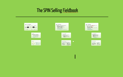 The SPIN Selling Fieldbook by Brianne Westlake on Prezi