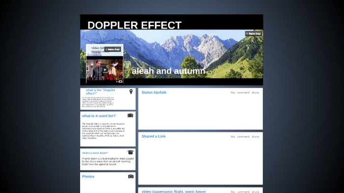 DOPPLER EFFECT by autumn galvin on Prezi