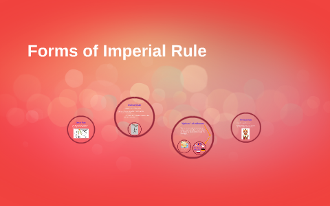 Forms of Imperial Rule by Aubrey Hragyil on Prezi