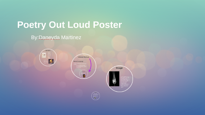 Poetry Out Loud Poster by Daneyda Martinez on Prezi