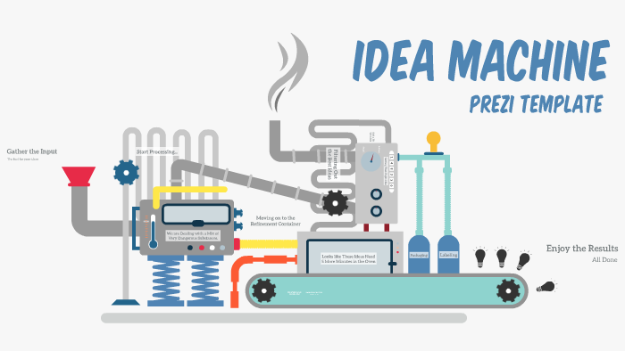 Idea Machine - Prezi Template by Prezi Templates by Prezibase on Prezi