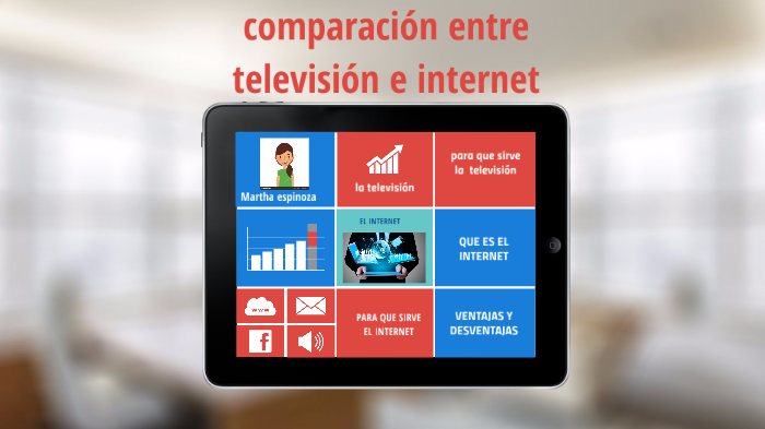 la television vs el internet by martha espinoza on Prezi