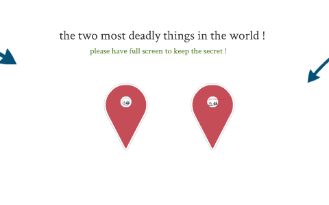 the two most deadly things in the world by Billy Davies on Prezi