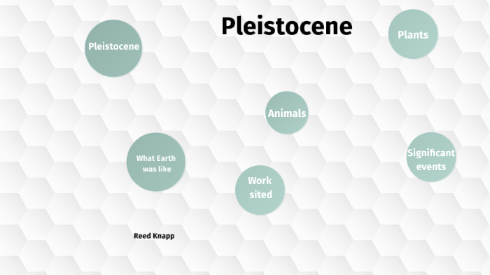 Pleistocene by Reed Knapp on Prezi
