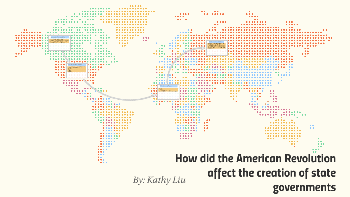 How did the American Revolution affect the creation of state by Kathy ...