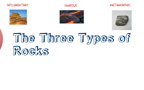 Igneous, Metamorphic, and Sedimentary Rocks by Divya Natarajan on Prezi