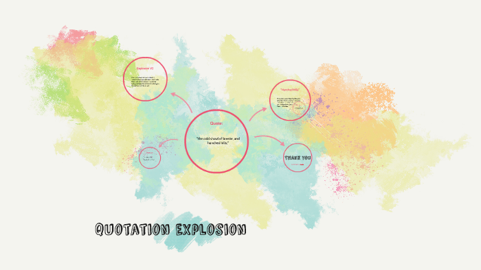 Quotation Explosion by Jackson McNaught on Prezi