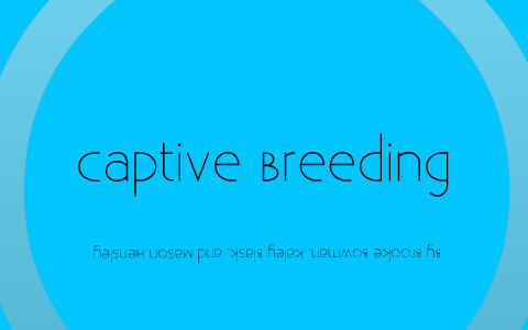 Captive Breeding Programs by Kaley Blask on Prezi