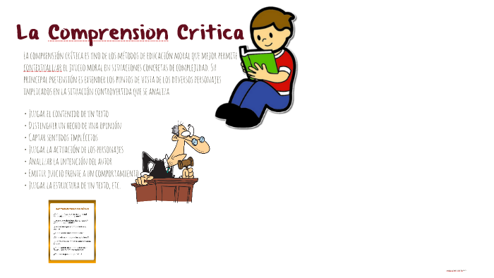 La Comprension Critica by TheJoxer Gamer on Prezi