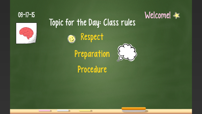 6th Grade rules and procedures by Crystal Daniel on Prezi