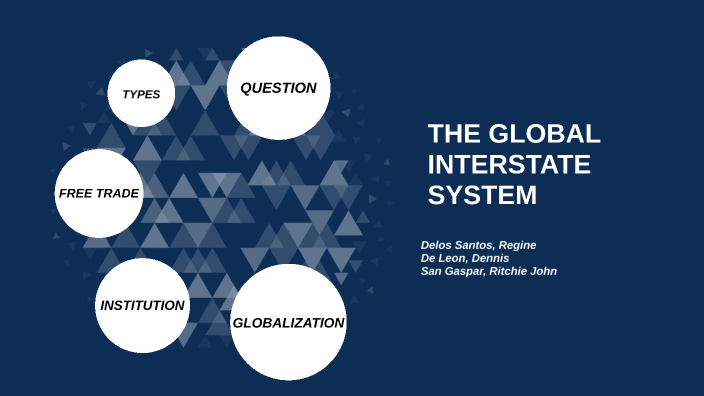 THE GLOBAL INTERSTATE SYSTEM by Regine Delos Santos on Prezi