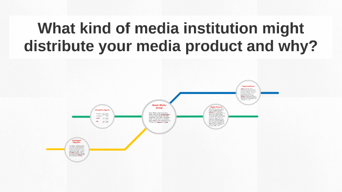 What kind of media institution might distribute your by Sophie ...