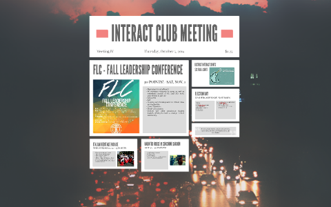 INTERACT CLUB MEETING by Ryan Romero on Prezi