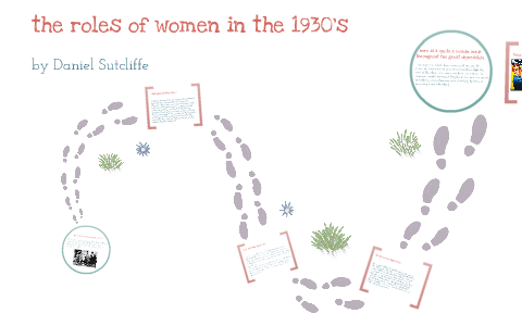 the role of women in the 1930's by danny sutcliffe on Prezi
