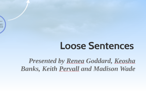 Loose Sentences by Madison Wade on Prezi