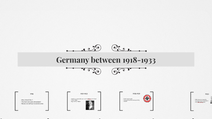Germany between 1918-1933 by Anna Drenth on Prezi